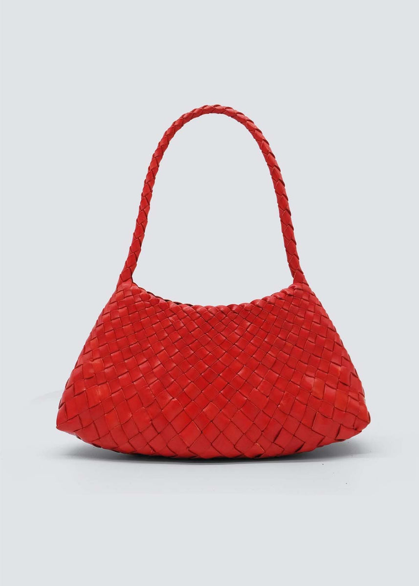 Dragon Diffusion Rosanna Baguette Bag, Poppy Red – Minzuu