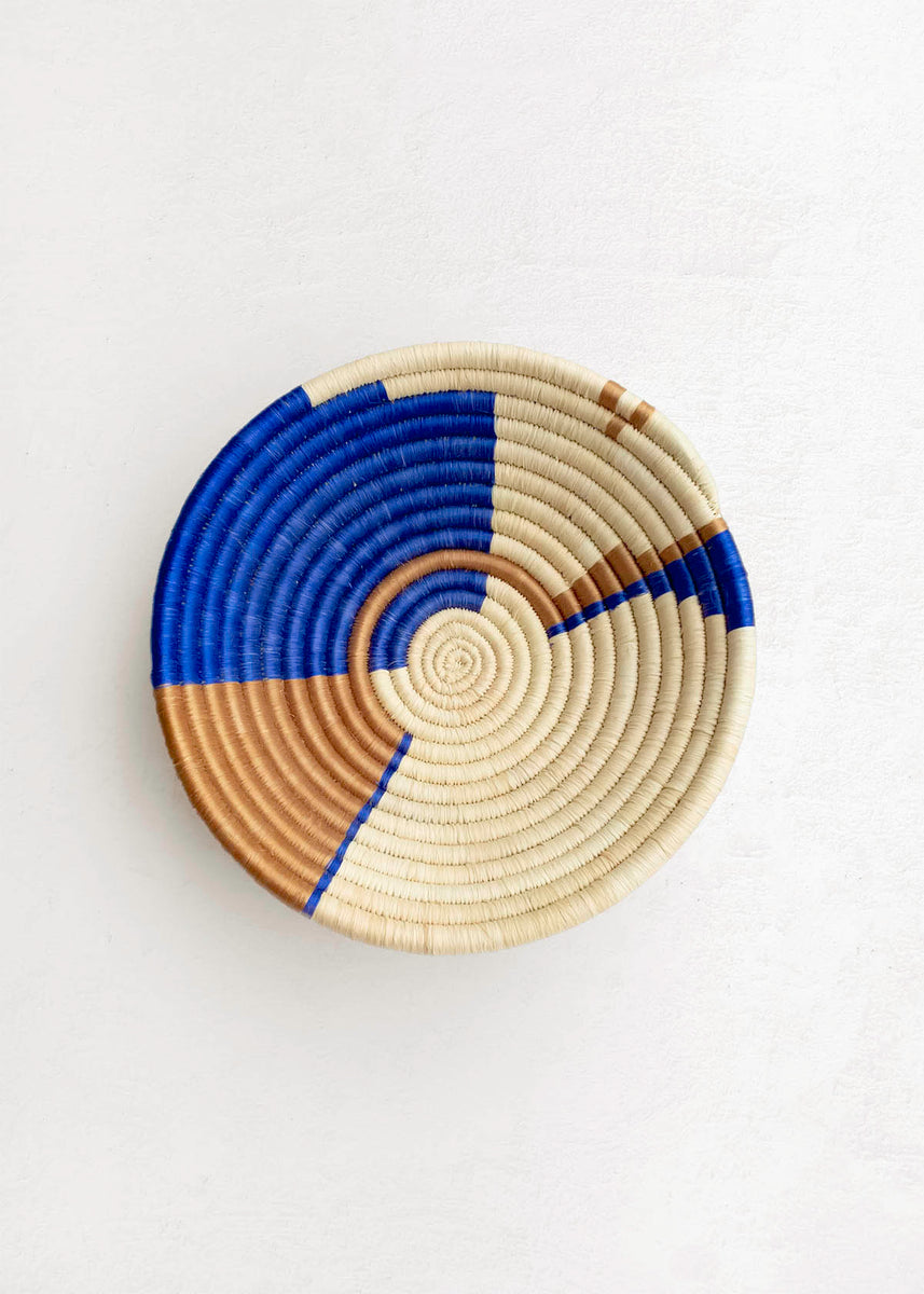 Sisal and Sweetgrass Shoreline Plateau Basket – Minzuu