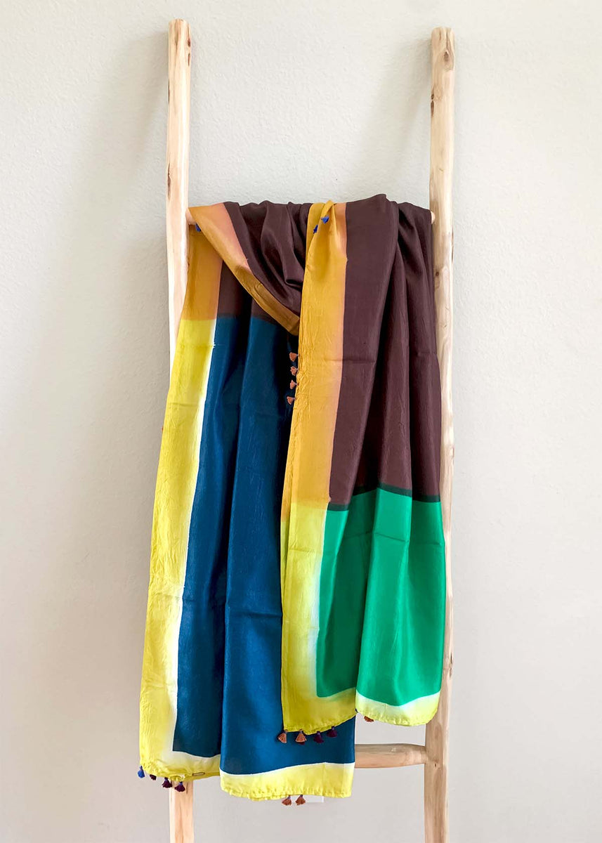 Injiri Nilgiri Silk Scarf – Minzuu